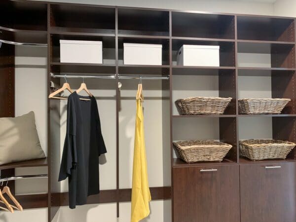 His and Hers Walk-In Closet: Small, Functional, & Stunning in LV
